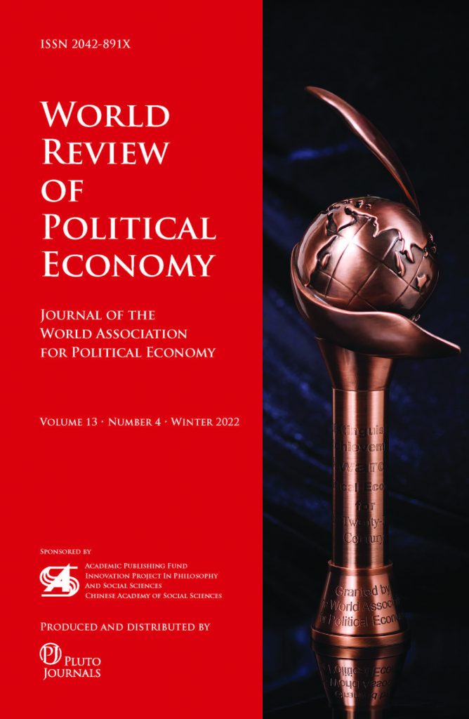 World Review of Political Economy - Pluto Journals